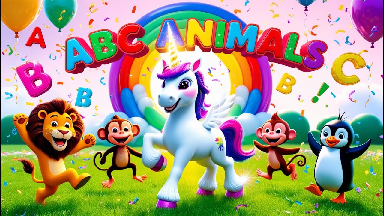 ABC Animals Song for Kids | Fun & Educational A to Z Animal Adventure ...
