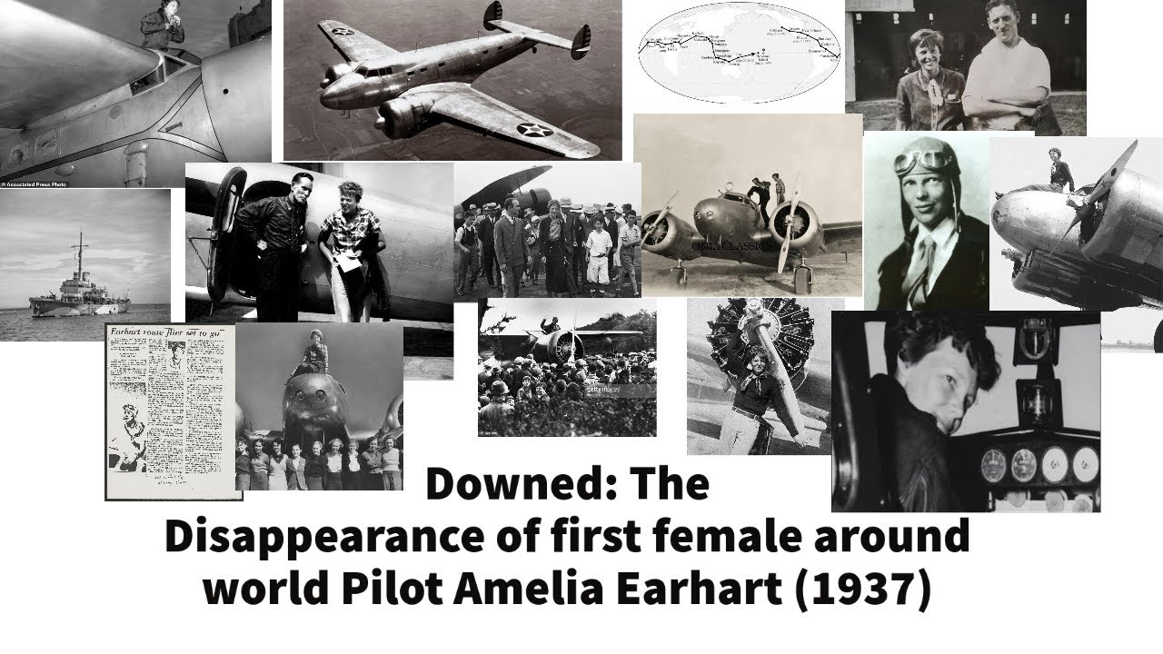 downed the disappearance of amelia earhart 1937. #truecrime # ...