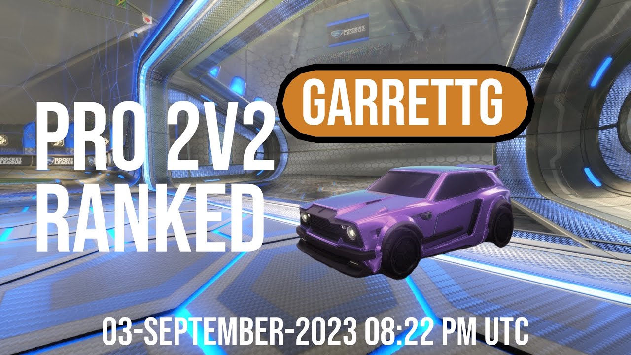 GarrettG Pro Ranked 2v2 - Rocket League Replays - YouTube