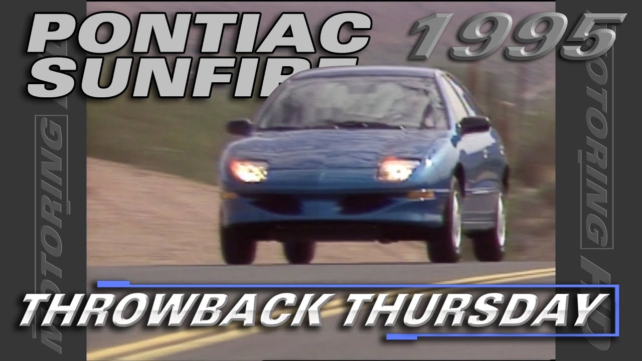 Test Drive of the 1995 Pontiac Sunfire - Throwback Thursday - YouTube