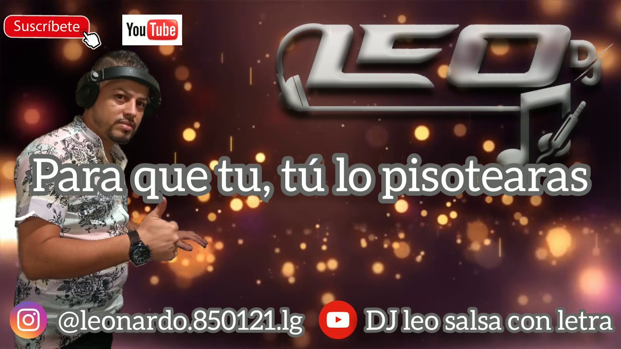 Basta - Choco Orta letra vídeo lyric / dj leosalsa - YouTube