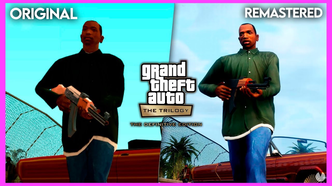 Así es GTA THE TRILOGY | Original VS Definitive Edition (Remastered ...