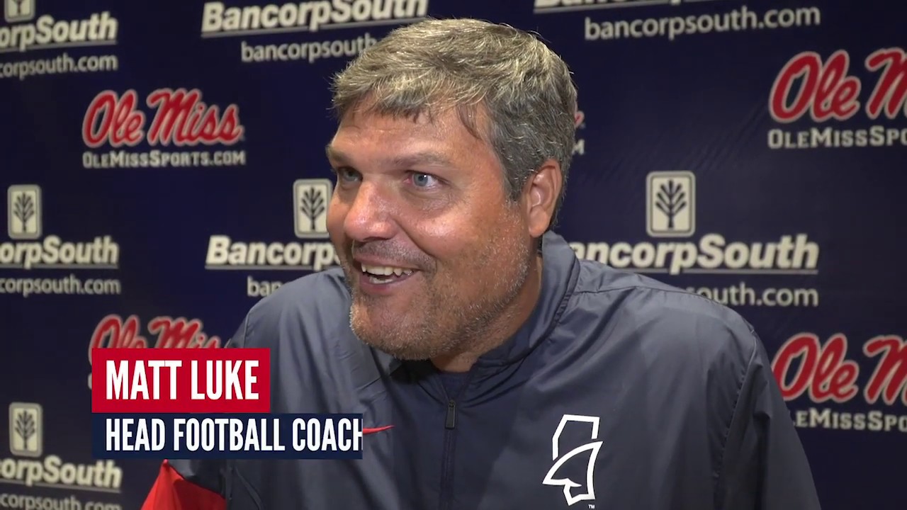 Football - Matt Luke Interview (10-2-19) - YouTube
