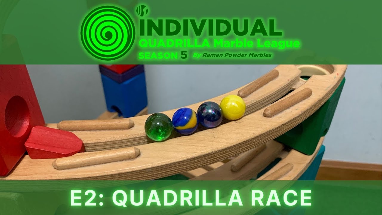 E2: Quadrilla Race | Individual Quadrilla Marble League S5 - YouTube