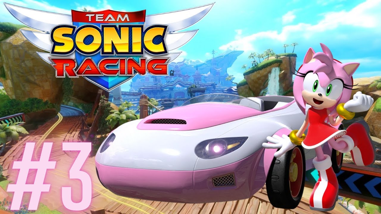 Amy! Team Sonic Racing (Nintendo switch) #3 - YouTube