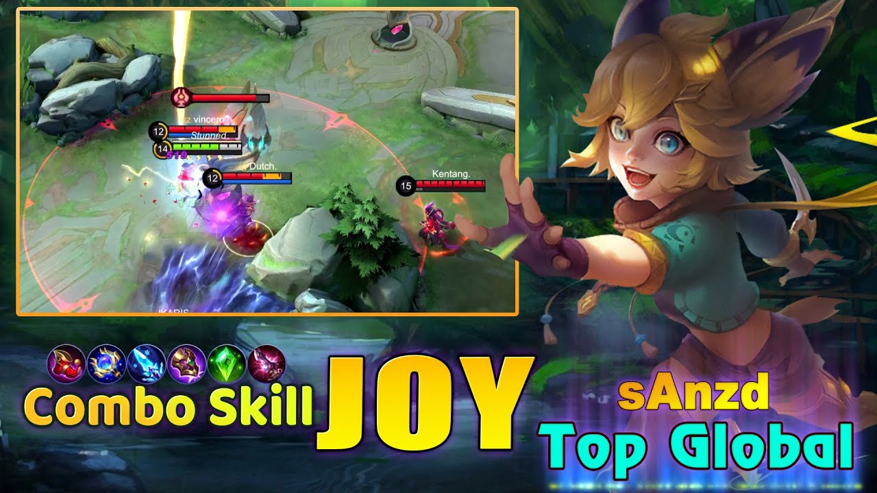Joy Combo Skill Perfect Gameplay! Top 1 Global Joy by sAnzd - Mobile ...