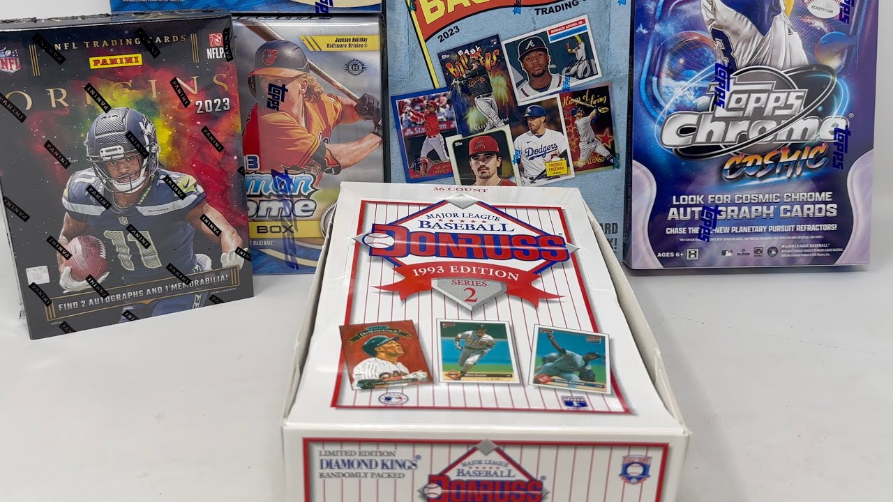 Junk Wax Break: 1993 Donruss Baseball Hobby Box - Elite Hunt! - Youtube
