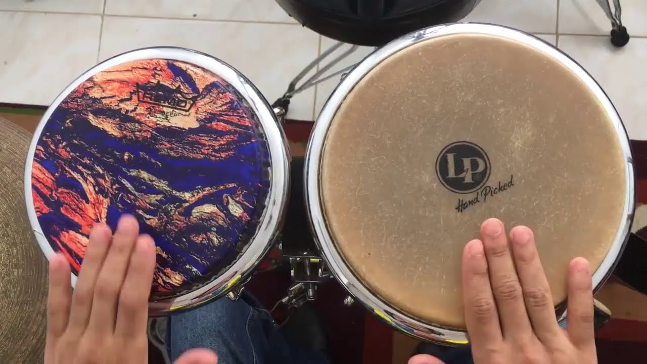 Repique Bongos para el ritmo Bolero | Cómo acompañar el ritmo Bolero en Percusión Bongos paso a ...