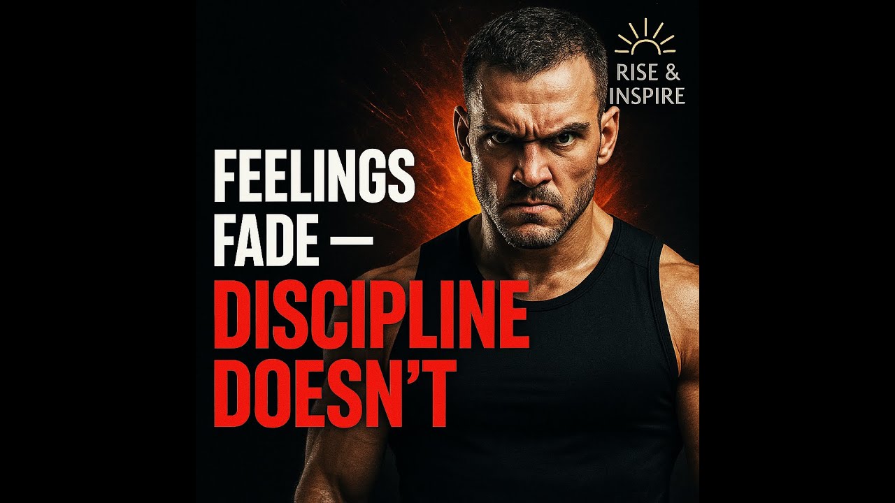 FEELINGS FADE DISCIPLINE DOESN’T | Unbreakable Motivation & Daily Discipline - YouTube