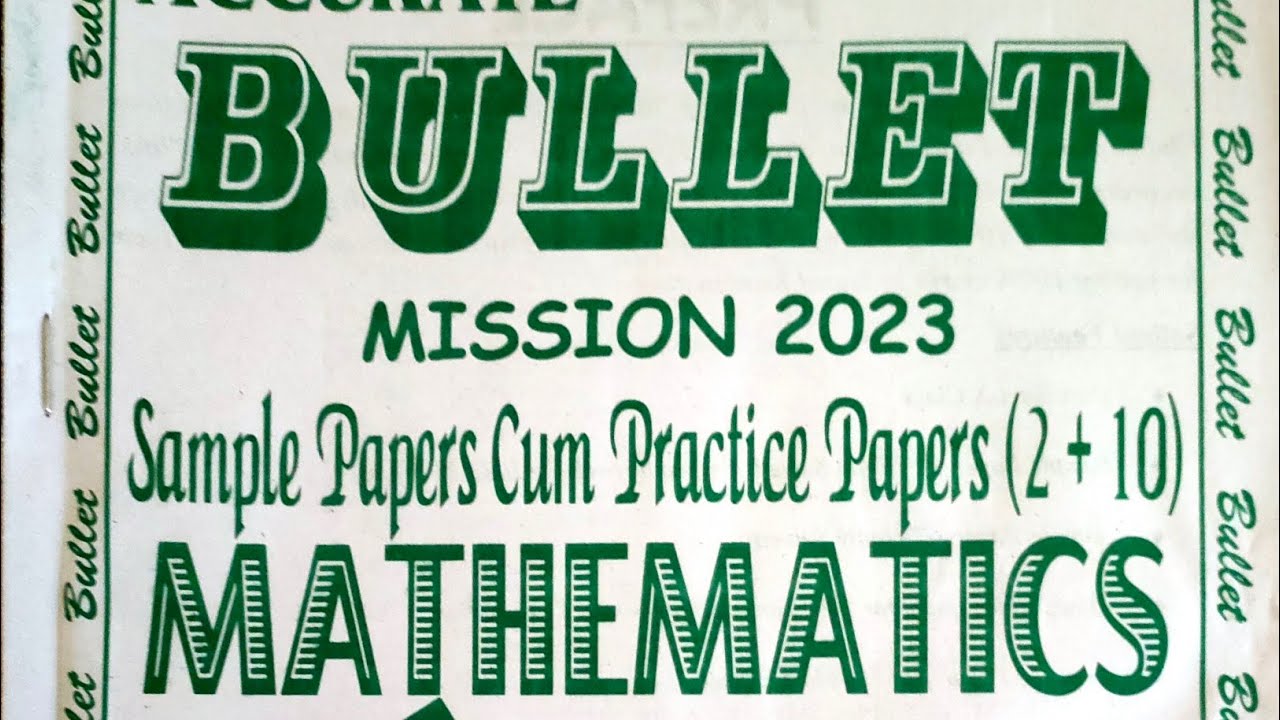 #Bullet maths class 10 - YouTube