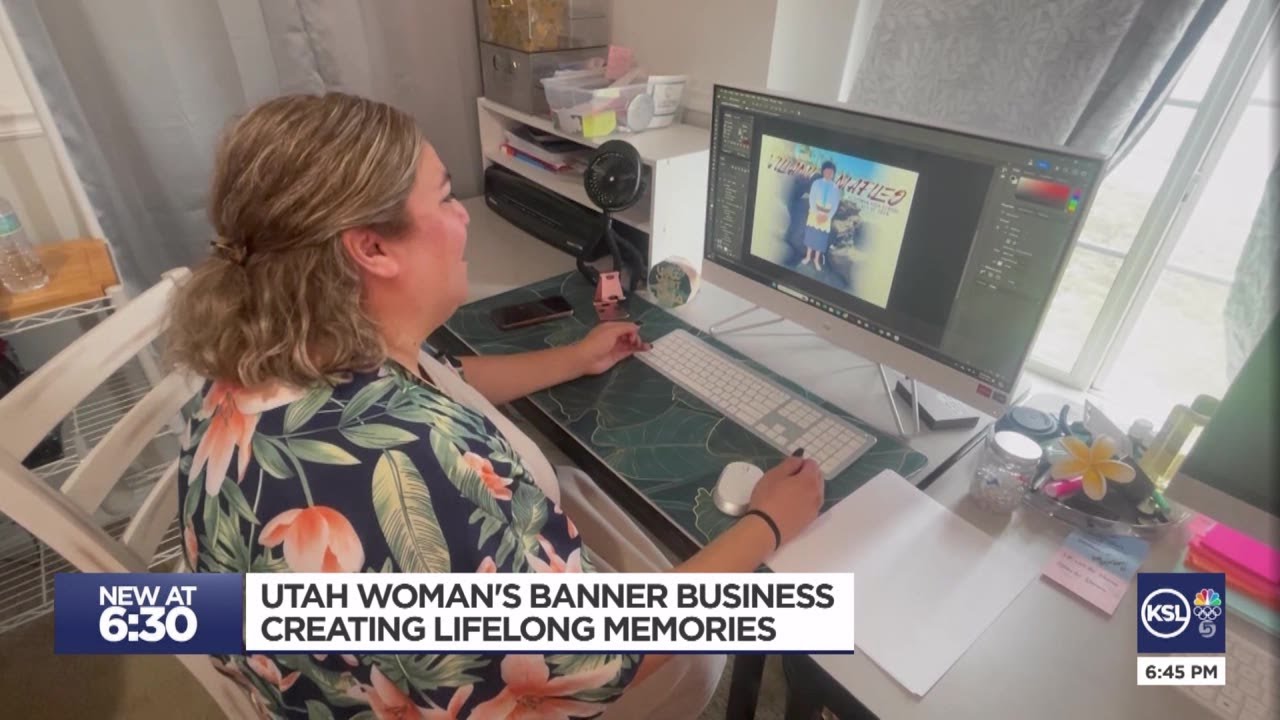 Woman creates custom designed signs, drawing inspiration from her ...