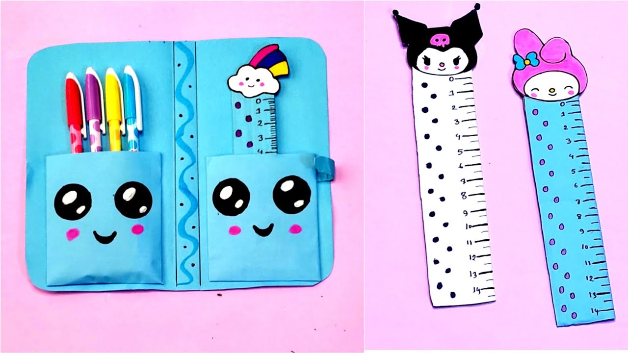 School Craft Ideas/Diy Craft/School Hacks/Origami Craft/Diy Back To ...