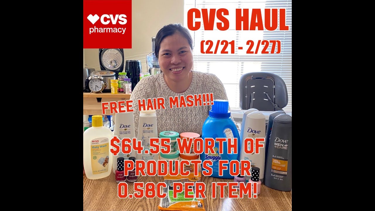 CVS 2nd HAUL | 2/21-2/27| EASY DEALS + FREE HAIR MASK | FILIPINA ...
