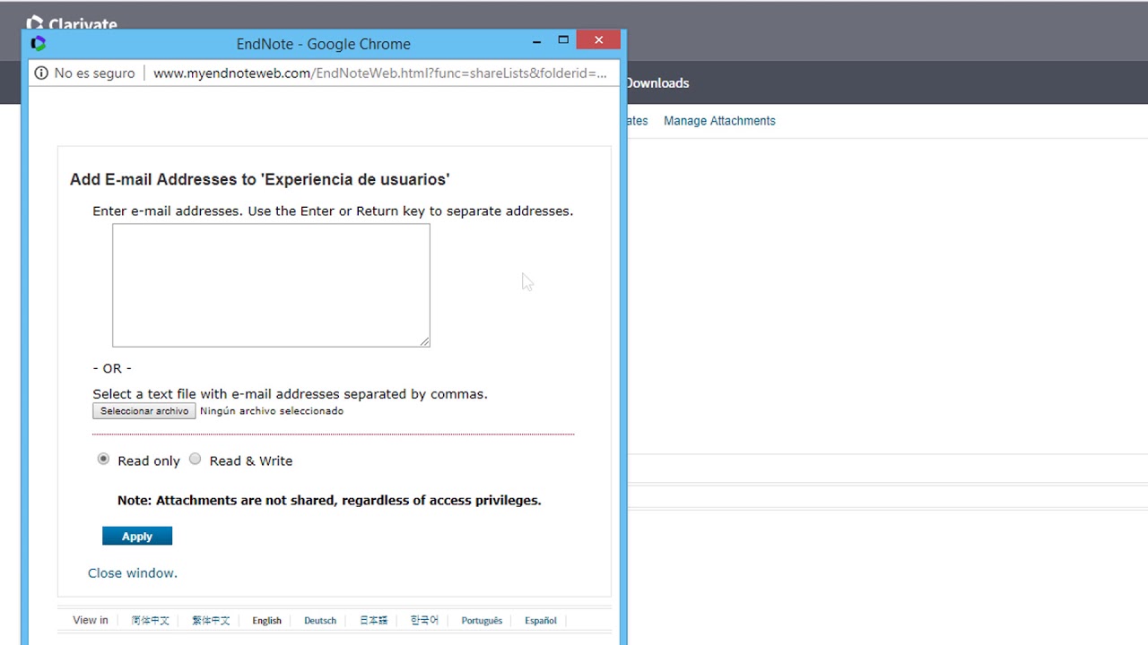 Organizar referencias en EndNote Basic - YouTube