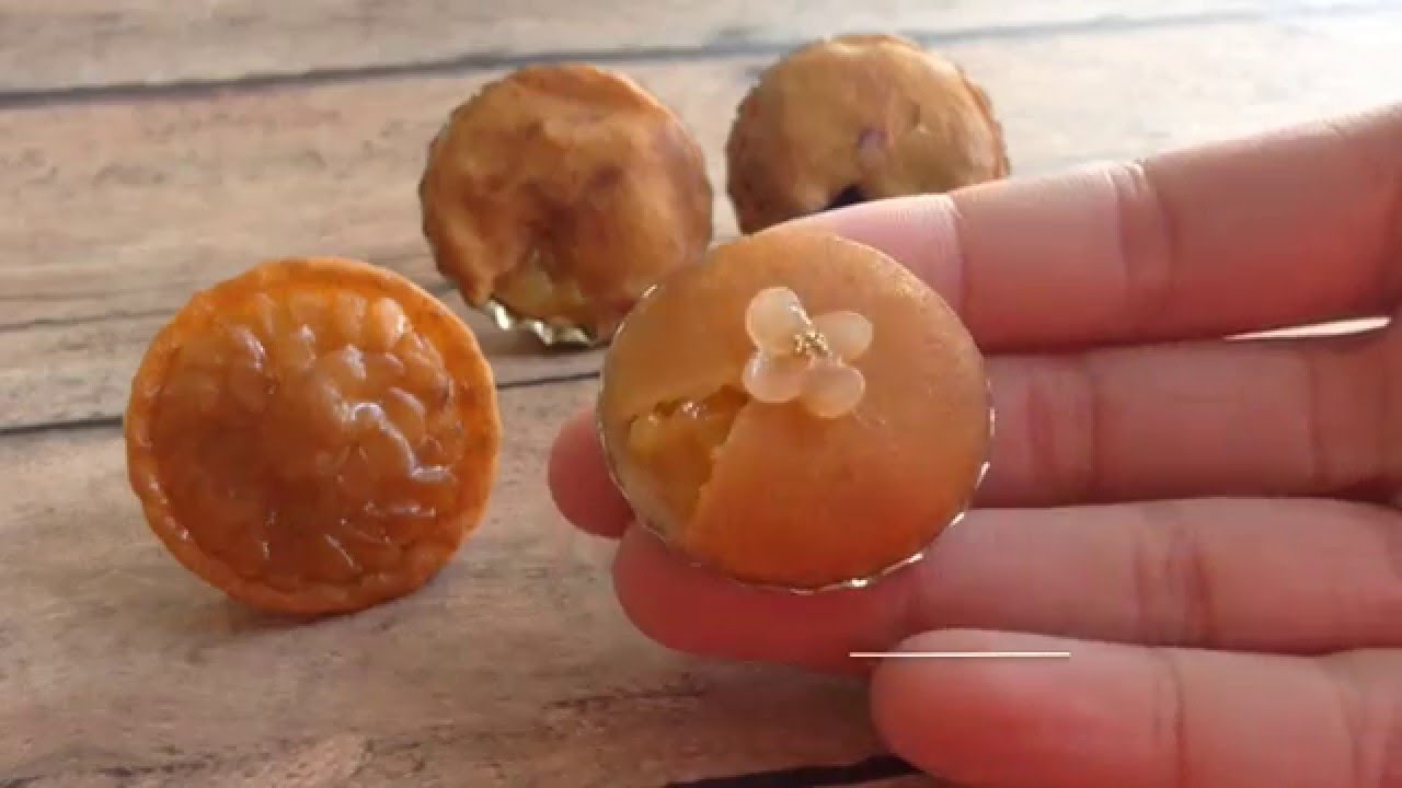 Polymer clay pie tutorial - YouTube