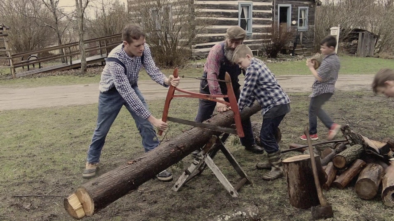 Life on a Farm in the Early 1900's - YouTube