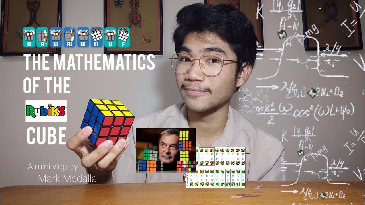 The Mathematics of the Rubik's Cube (A mini vlog by: Mark Medalla ...