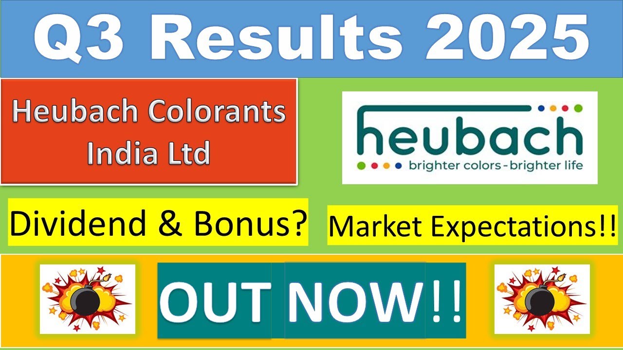 Heubach Q3 Results 2025 | Heubach Colorants Results Today | Heubach ...