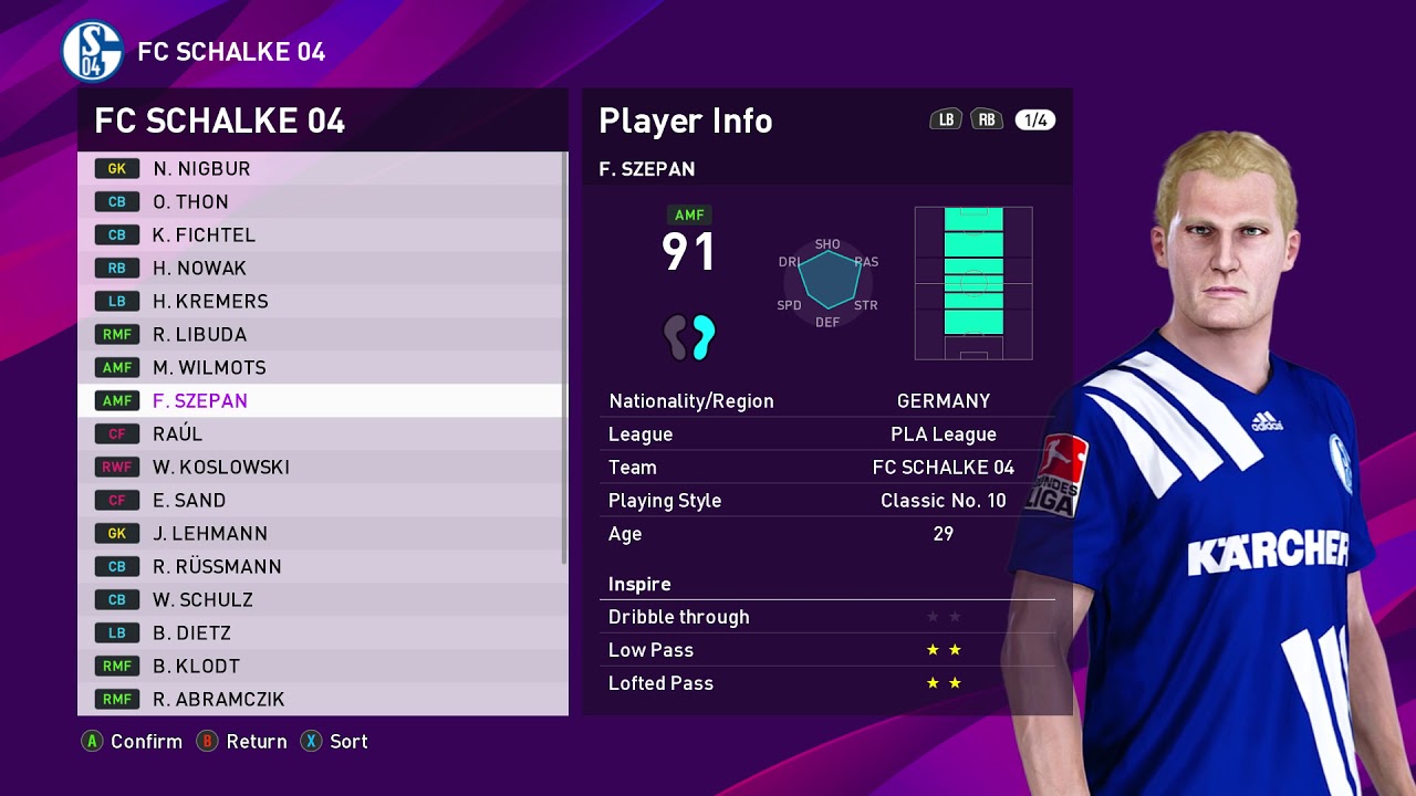 PES 2020 Classic FC Schalke 04 PC PS4 | Pro Evolution Legendary - YouTube