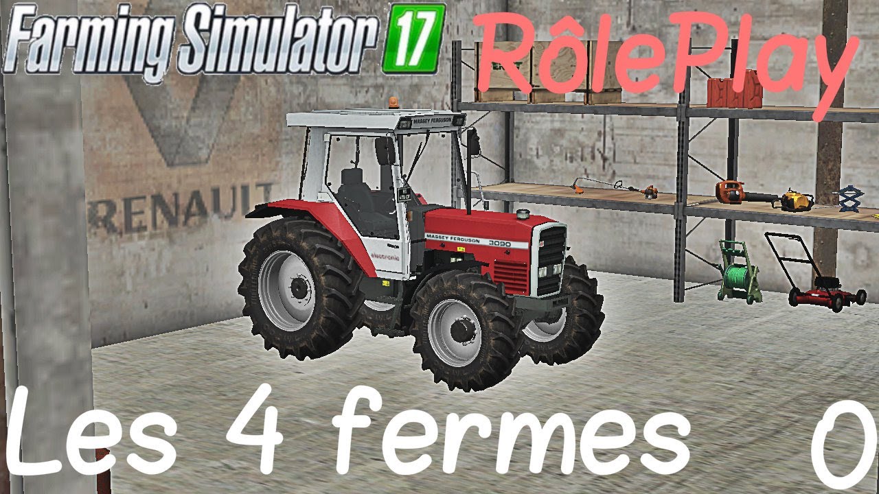 [FS 17] RôlePlay | Les 4 fermes: trailer!! - YouTube