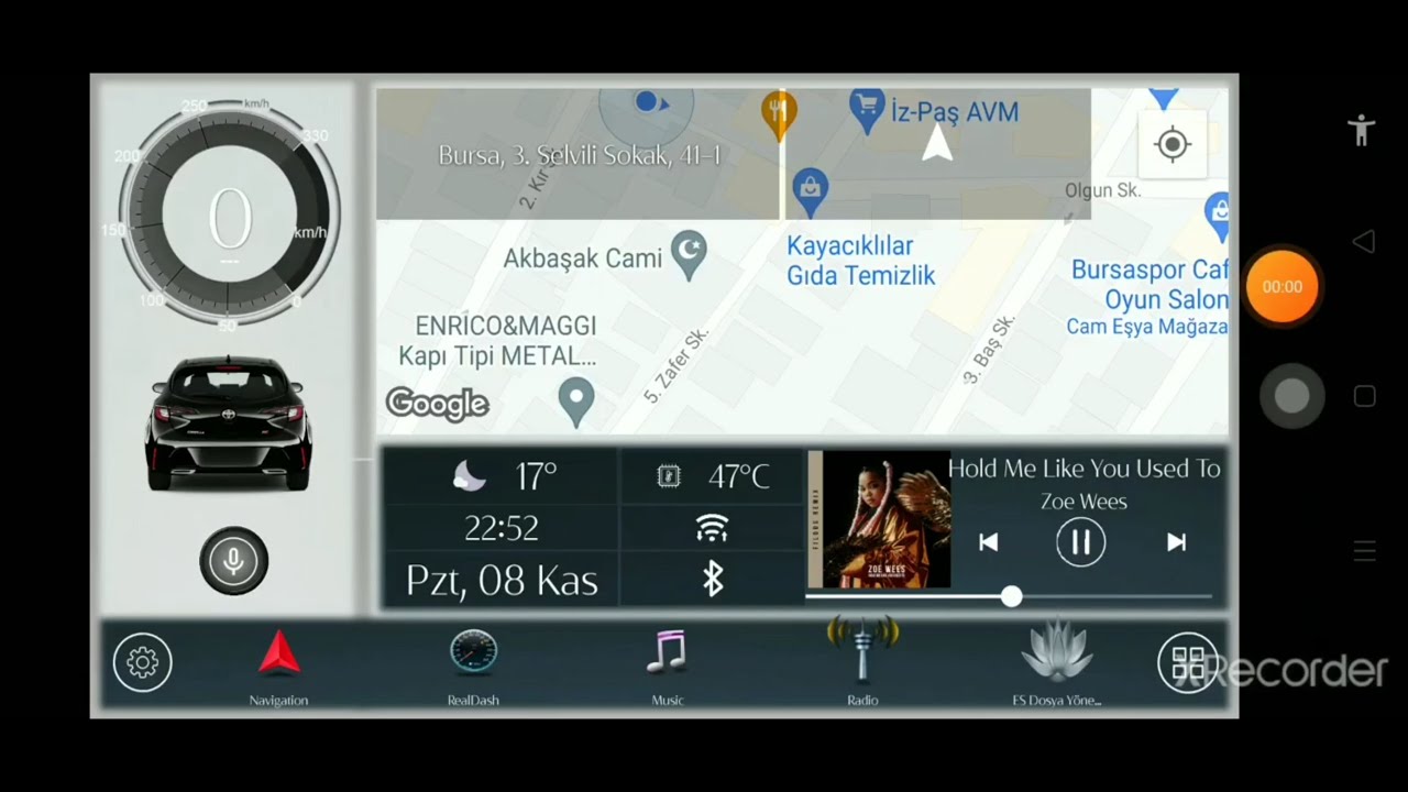 Head Unit UI Design Tesla Style, Car Launcher Pro Customization, The ...