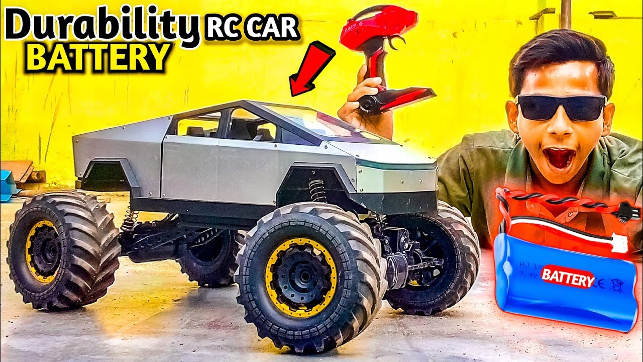 RC Car 4x4 Battery Durability Test How Long Can it Run RC Car - Toy ...