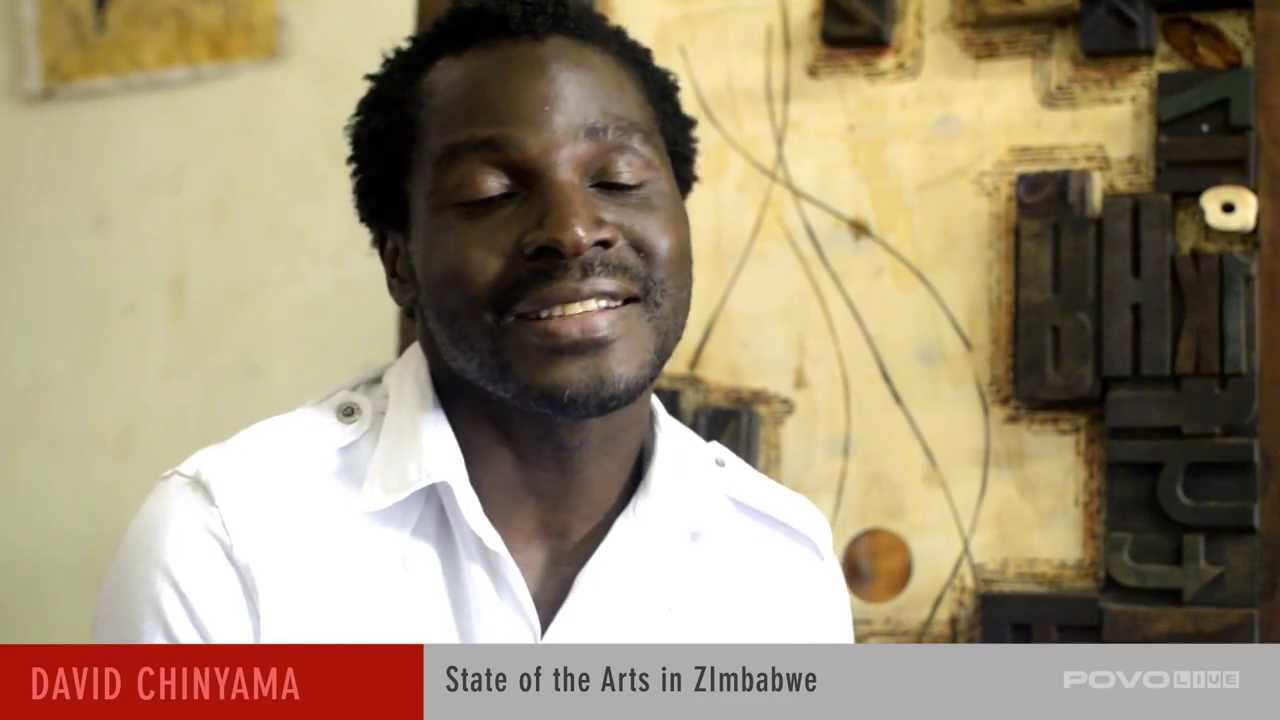 POVOKonvo - David Chinyama - State of the arts in Zimbabwe - YouTube