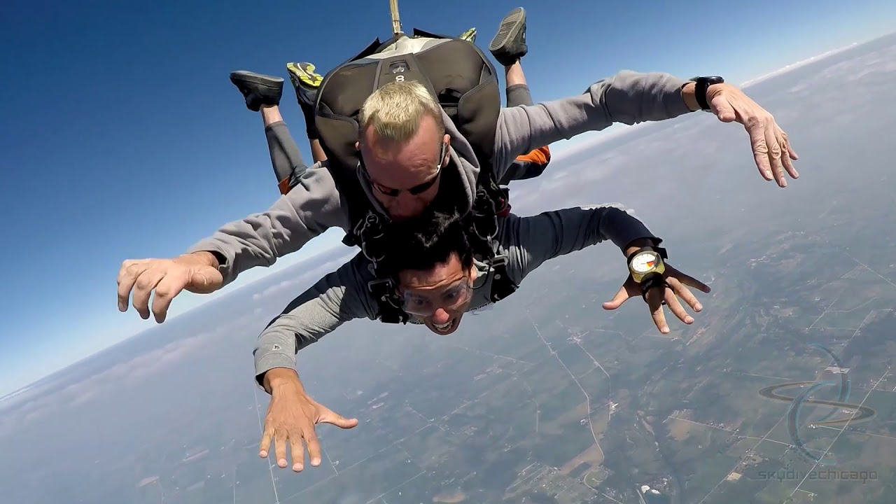 John Saad at Skydive Chicago - YouTube