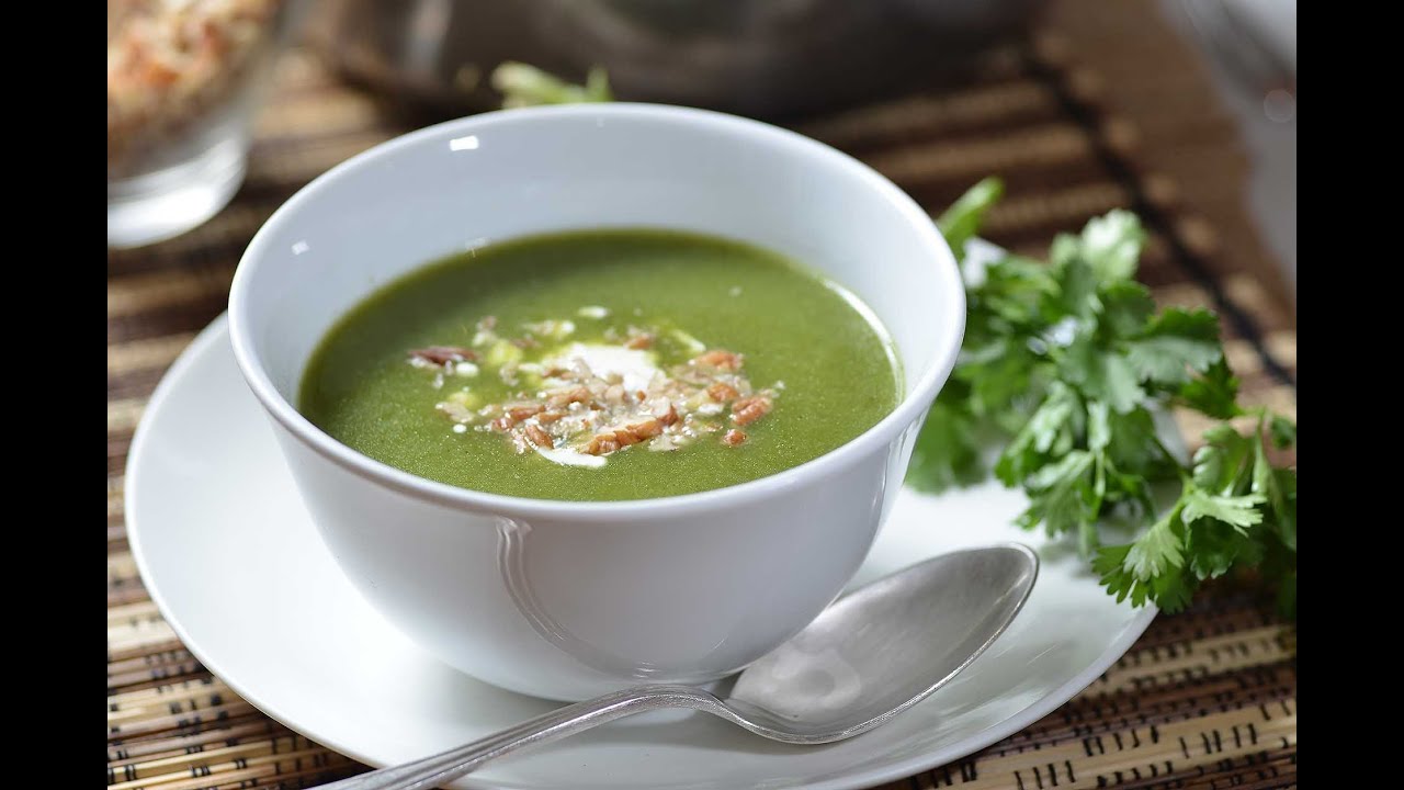 Cilantro and potato soup - Easy soup recipes - YouTube