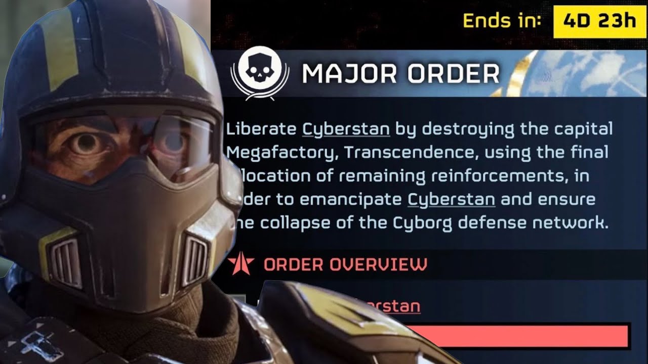 Using The Tank To Liberate Cyberstan | Helldivers 2 - YouTube