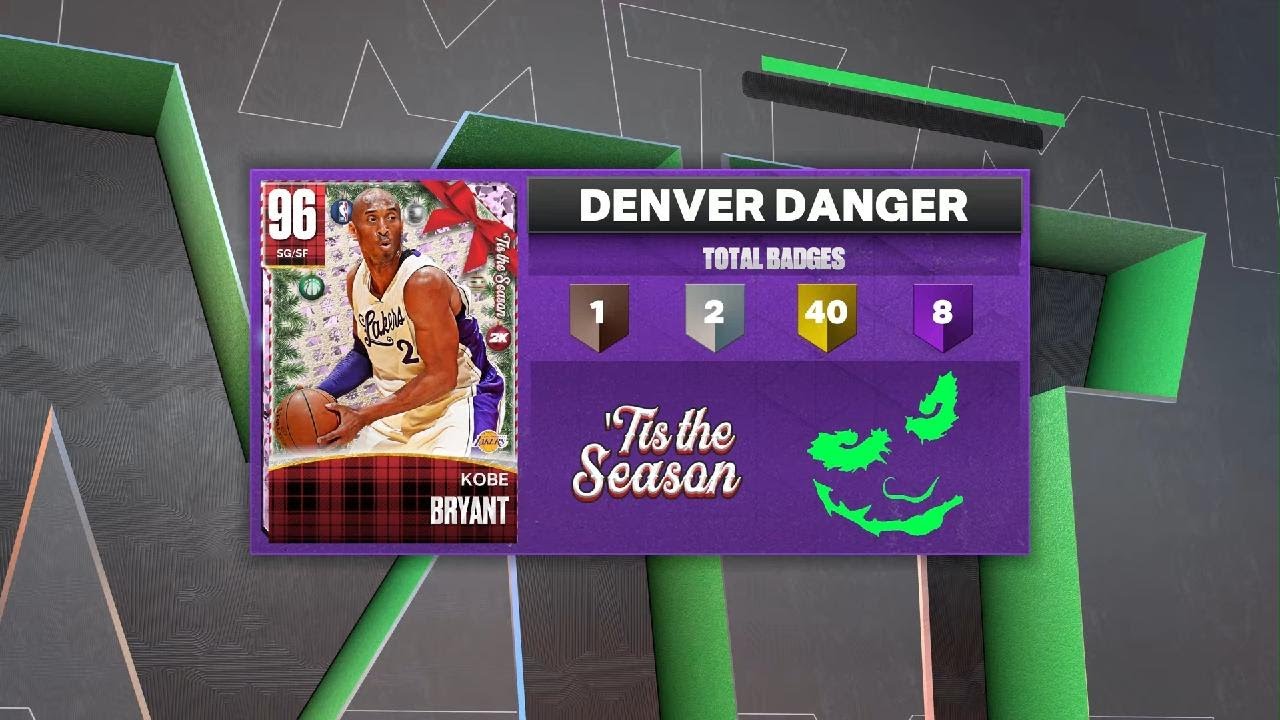 Kobe 'tis the season' Bryant switchAroo slam in Legendary purple sneakers! NBA 2K23 - YouTube