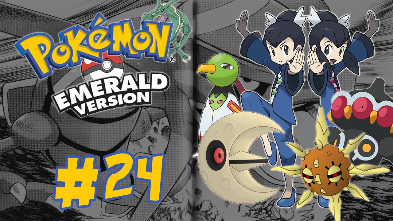Pokemon Emerald - #24 - O GYM de Mossdeep City - YouTube