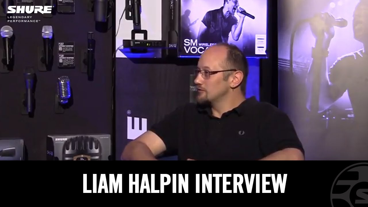 Shure UK talk microphones with live sound engineer Liam Halpin - YouTube