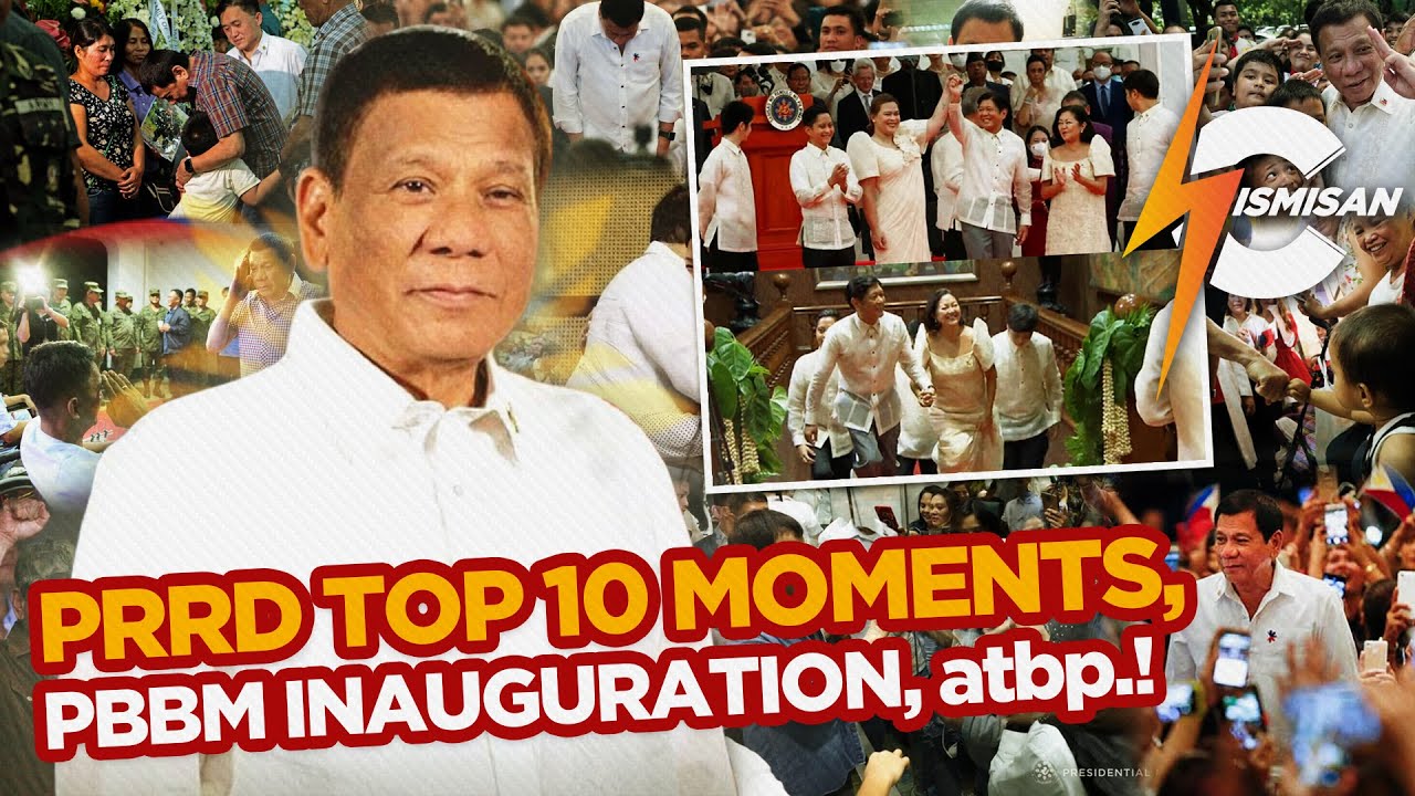 PRRD top 10 moments, PBBM inauguration, atbp. - YouTube