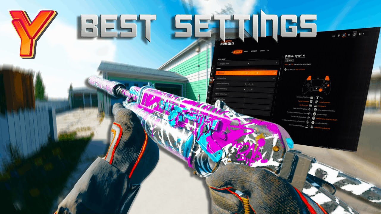 BLACK OPS 6 *UPDATED* NEW BEST SETTINGS For MOVEMENT+AIM 🔌 (BO6 ...