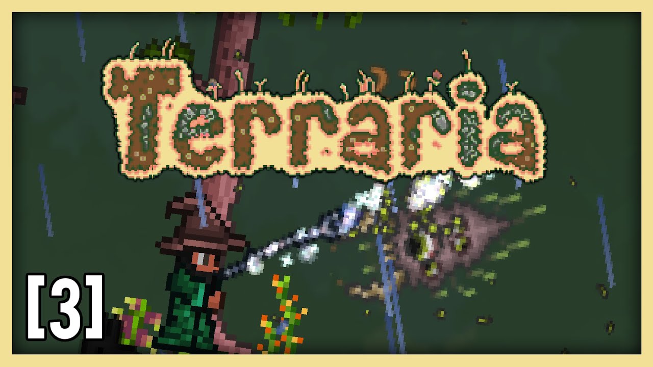 Terraria 1.3 Expert Mage Class Let's Play Part 3 - Diamond Staff, | 1.3 ...