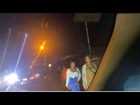 NIGHT DRIVE THROUGH:NIGHT LIFE IN ASABA!! - YouTube