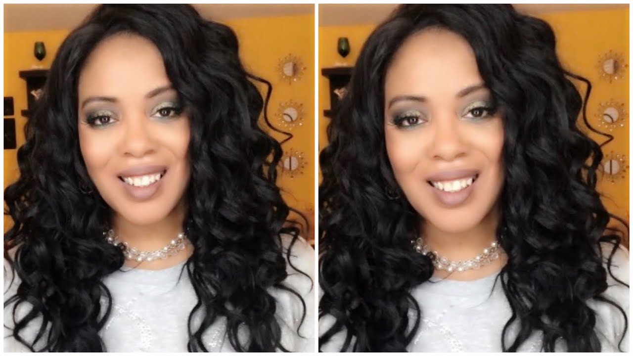 Pretty and Versatile Wig - Model Model Flo - YouTube