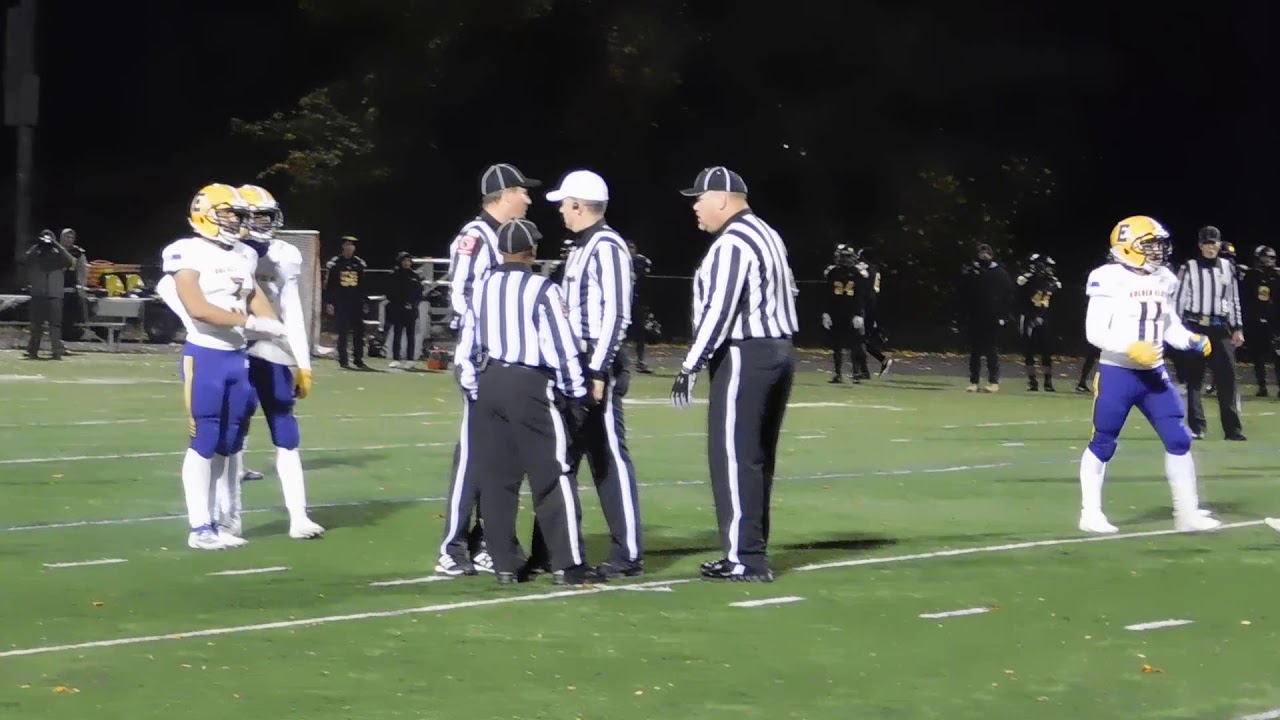 Hunt pass to Lowery Elkton/Harford Tech football 11/1/19 - YouTube