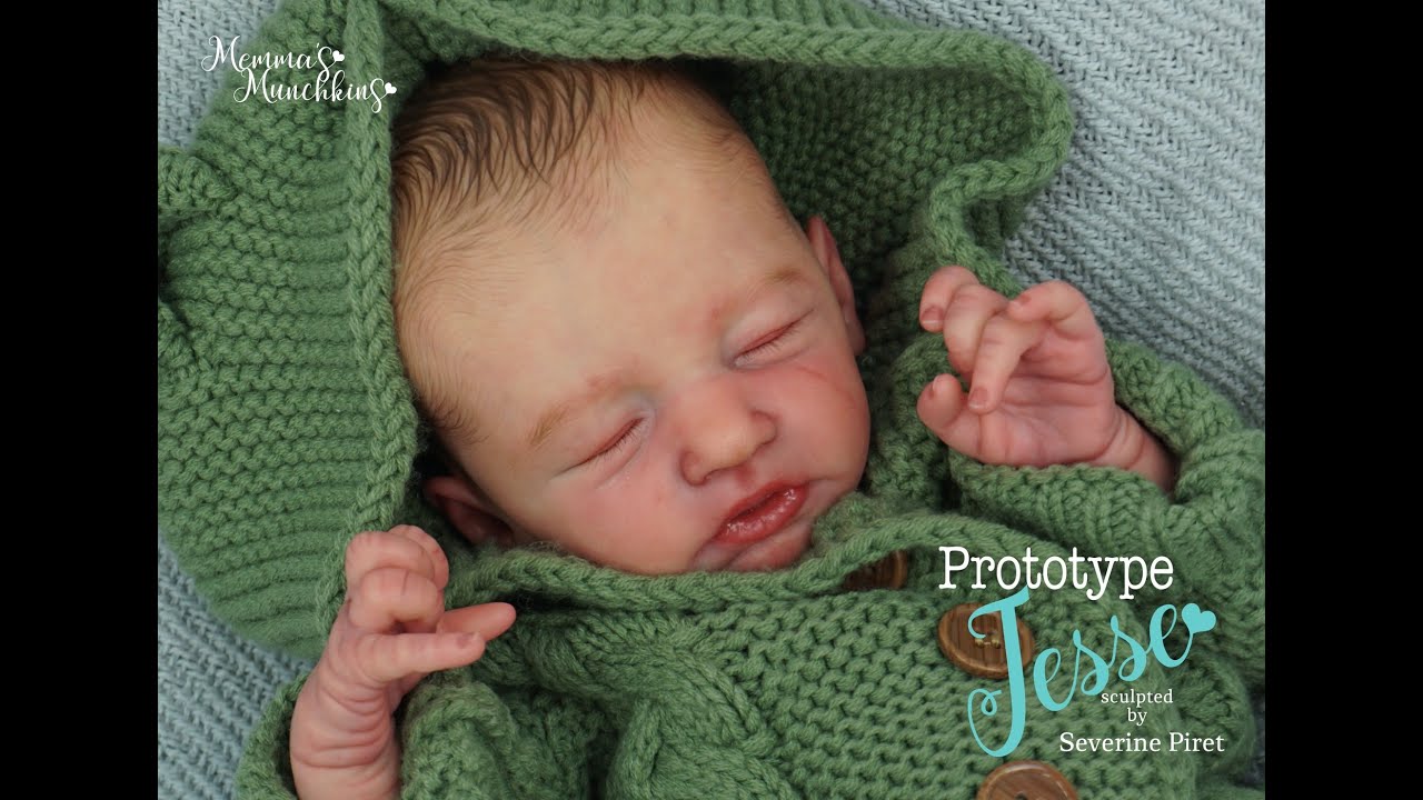 Jesse by Severine Piret reborned by Memma's Munchkins - YouTube