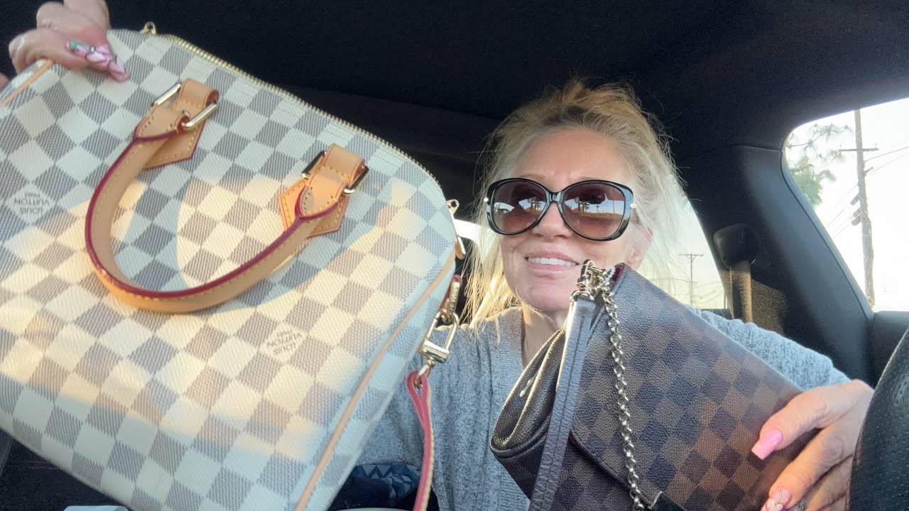 JACKPOT! Louis Vuitton Thrifted Purse Haul! www.pursetrippin.com - YouTube