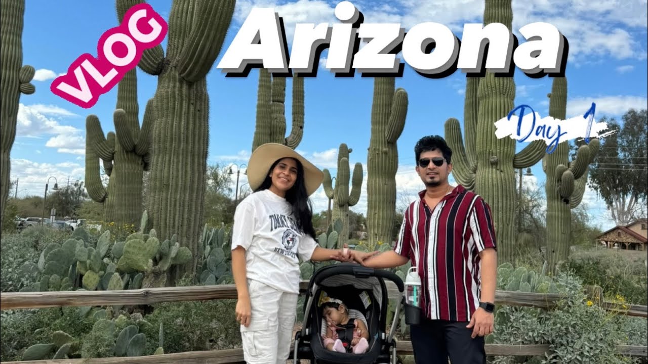 Arizona Vlog- Day 1 | ഭീമാകാരൻ കള്ളിമുൾച്ചെടികളുടെ നാട് 🌵😱 - YouTube