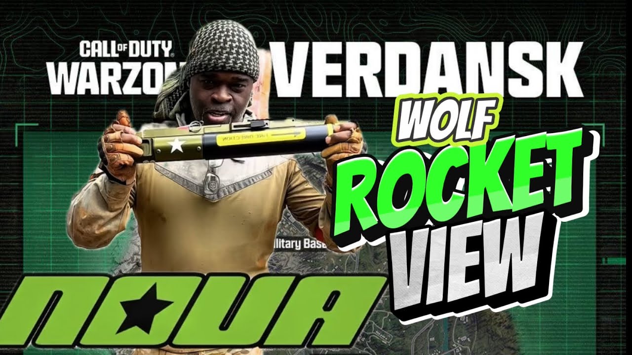 REAL ROCKET LAUNCHER VIEW WITH WOLF PAINTBALL - YouTube