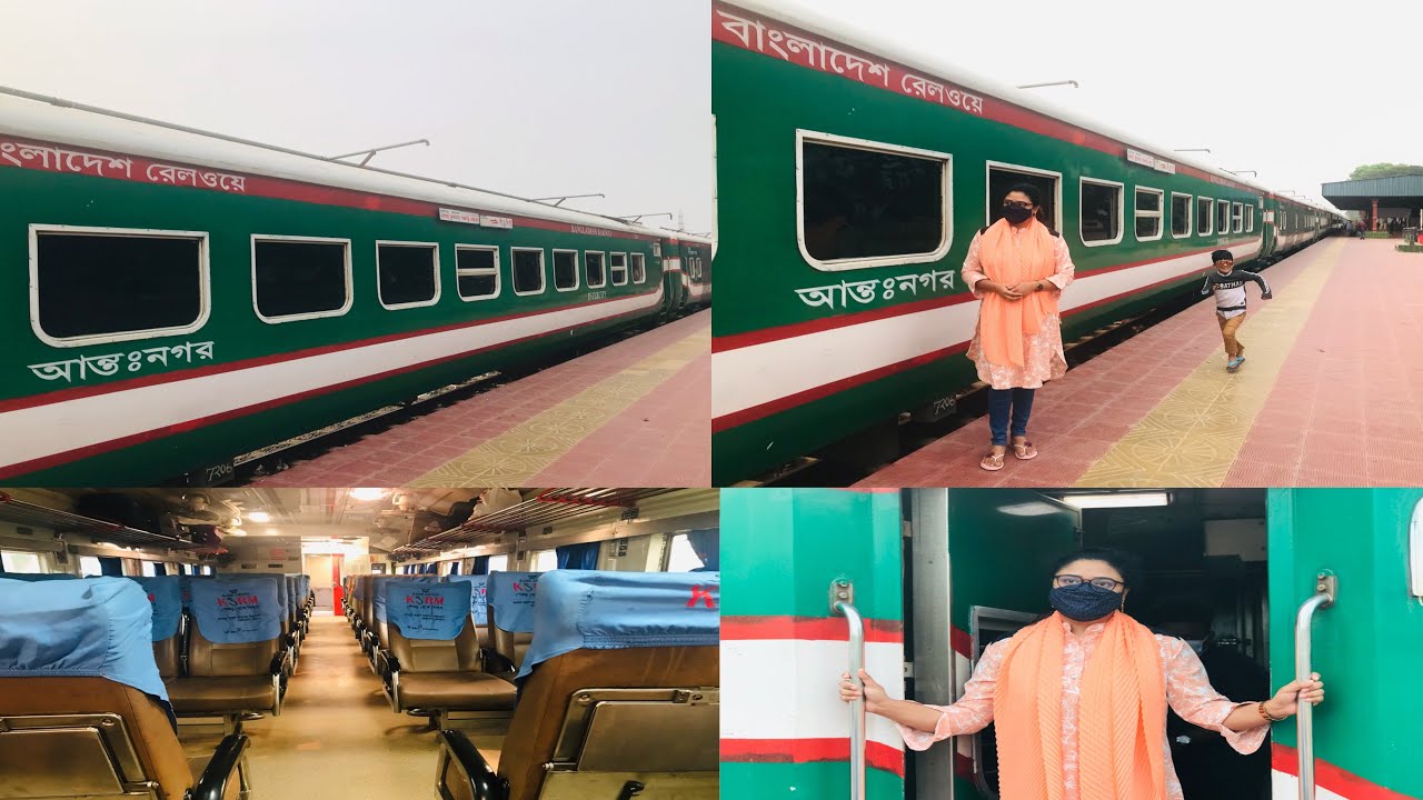 Drutojan express train/ Panchagarh to Dhaka/ Ac chair Coah- Snigdha ...