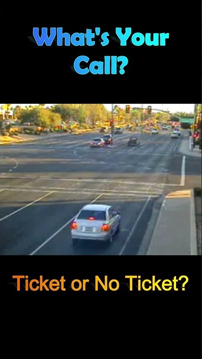 Run Red Light Video Camera Ticket ~ What's Your Call? #shorts - YouTube
