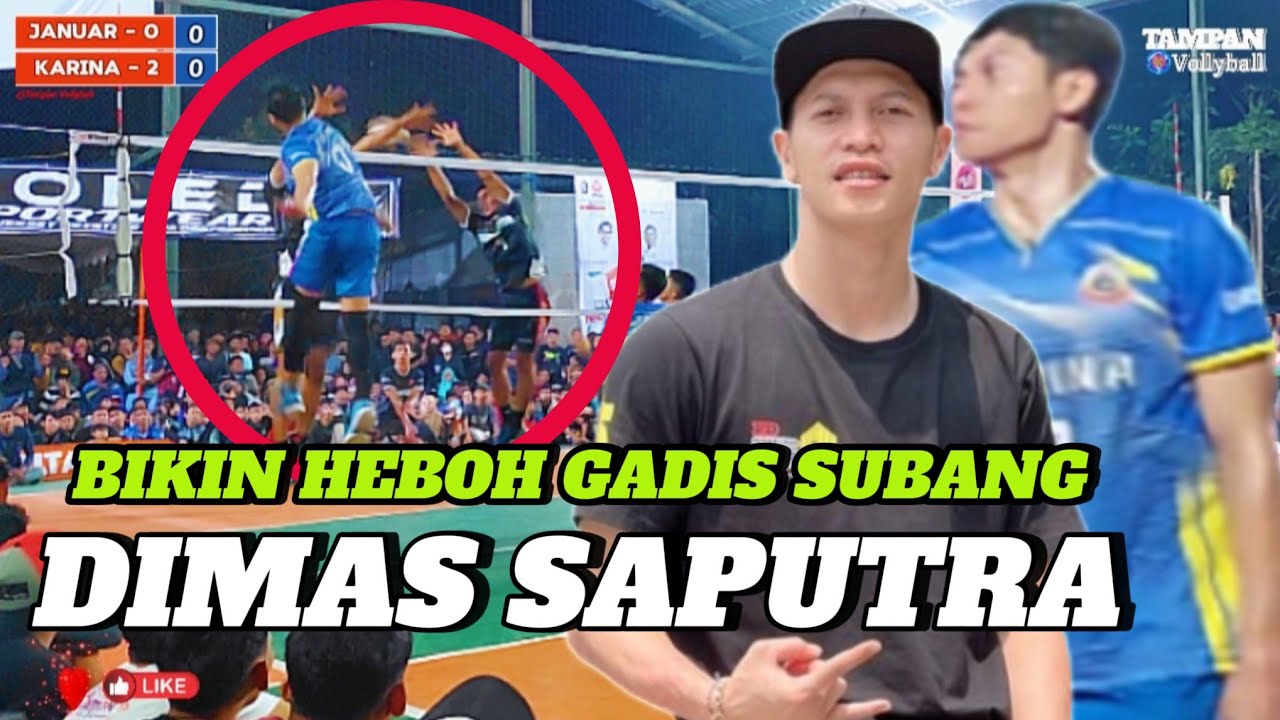 SPIKE KERAS DIMAS SAPUTRA PROLIGA, SADI DUSTINE DIDIN BAE TIM KAIK VS ...