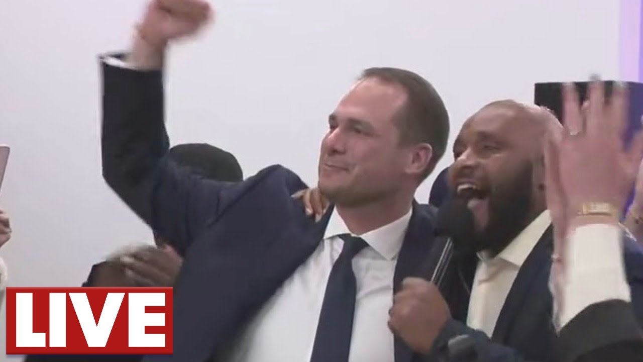 LIVE l James Solomon victory speech; update from Jersey City - YouTube