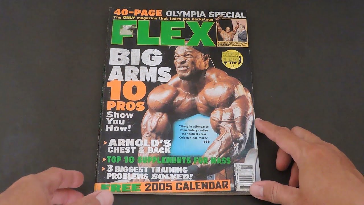 Majalah Import FLEX January 2005 BIG ARMS BLITZING BICEPS MAXIMUM ...