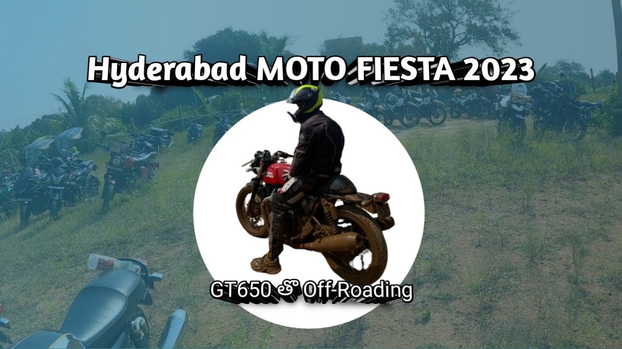 HMF - Hyderabad Moto Fiesta | OFF-Roading On GT650 | Shamshabad | # ...