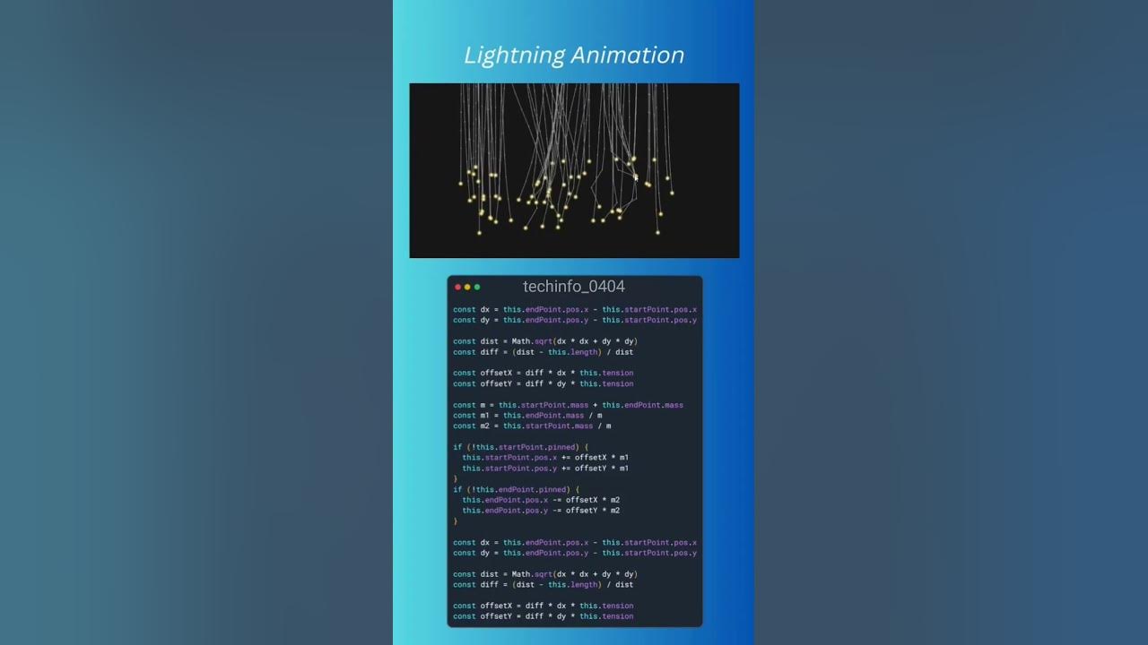 Lightning Animation Coding Shorts Html Css Coding Trending Youtube 